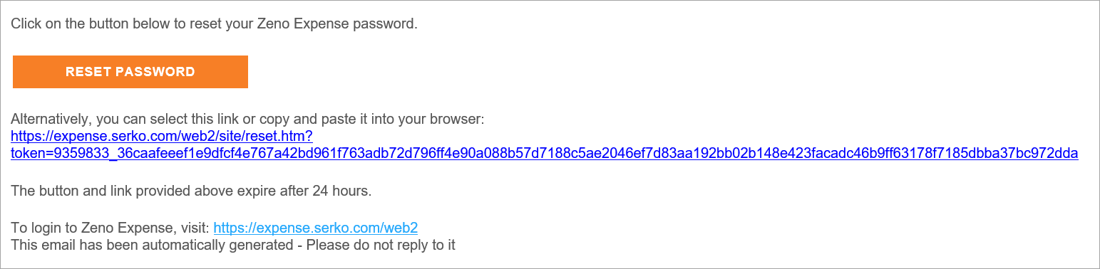 Login Options – Serko Expense Knowledge Base